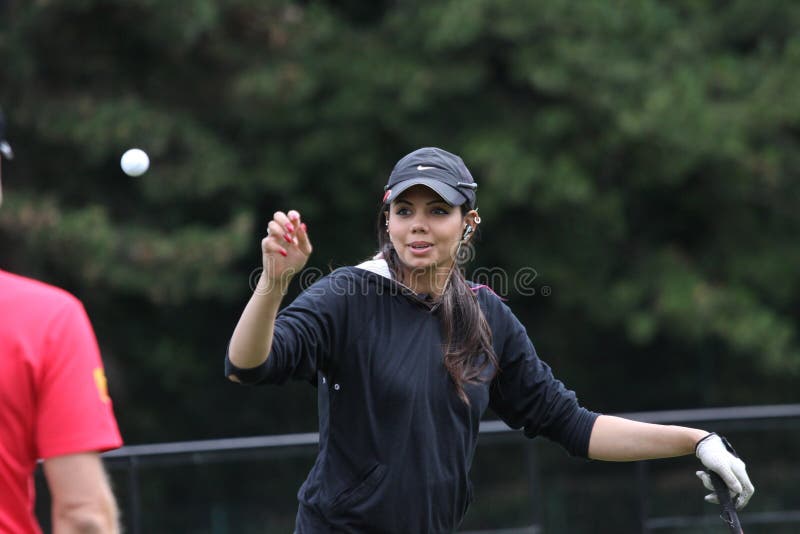 Sharmila Nicollet (IND) Evian Masters 2011 Editorial Stock Image ...