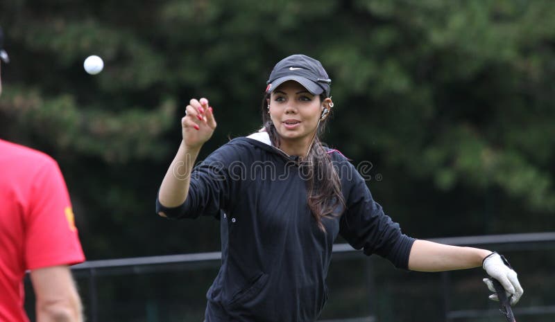 Sharmila Nicollet (IND) Evian Masters 2011 Editorial Stock Photo ...