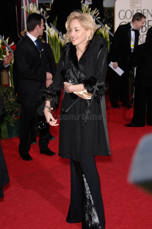 Sharon Stone foto de stock editorial. Imagem de beverly - 24290513