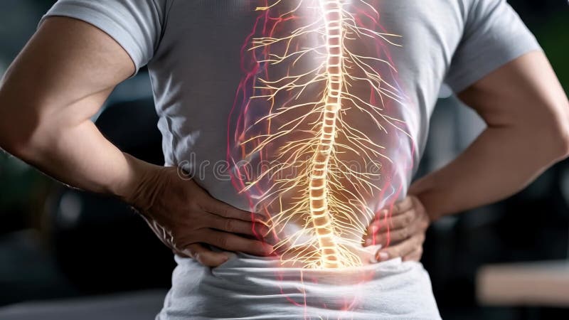 Sharp Agony: Imaging of Nerve Piercing Back Pain, Visualizing ...