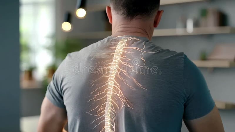Sharp Agony: Imaging of Nerve Piercing Back Pain, Visualizing ...