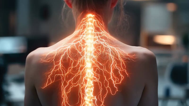 Sharp Agony: Imaging of Nerve Piercing Back Pain, Visualizing ...