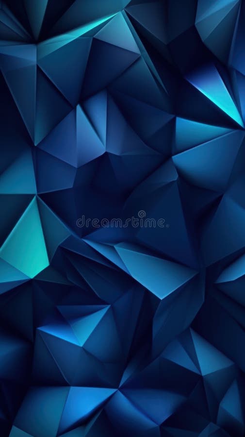 Sharp Angles of Dark Blue Sapphire Abstract Background in the Style of ...