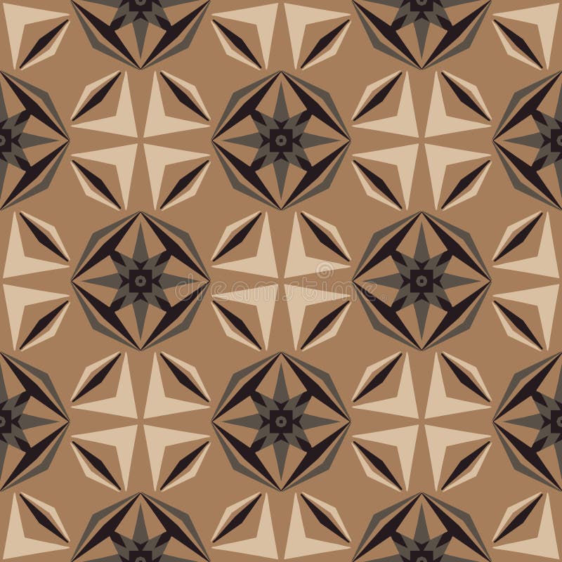 Sharp Angles Geometric Tile Seamless Pattern Stock Vector ...