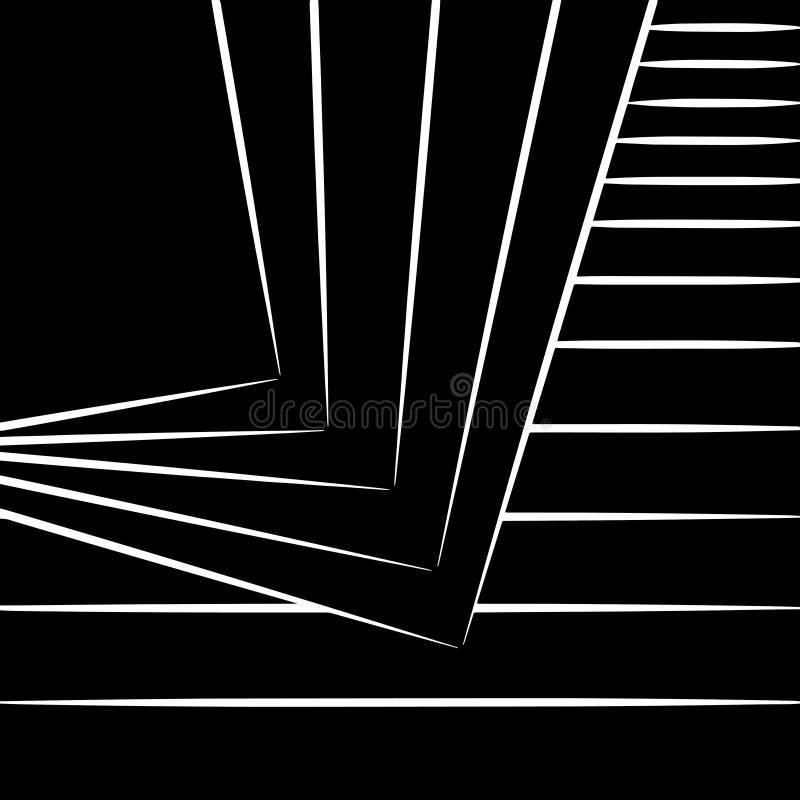 Sharp Angles and Lines Abstract Geometric Digital Black White ...