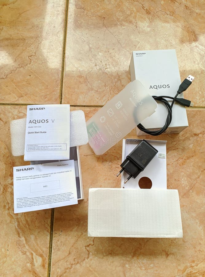 Sharp aquos v box editorial photo. Image of wood, brand - 238985106