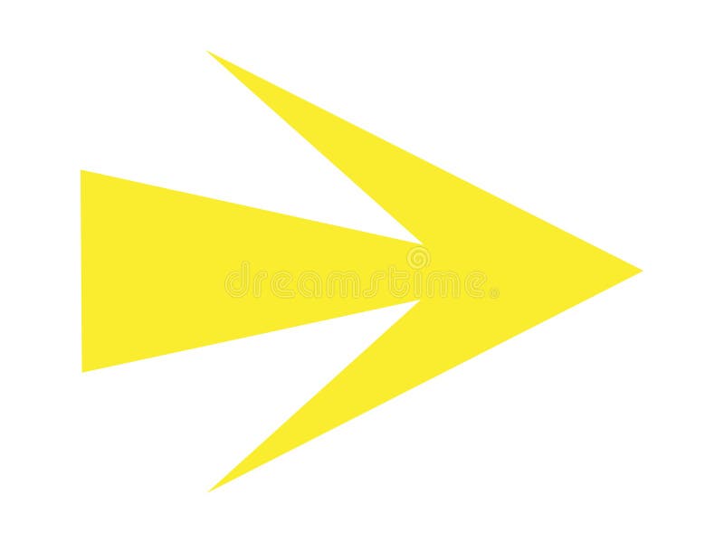 Sharp arrow stock illustration. Illustration of advertising - 371960223