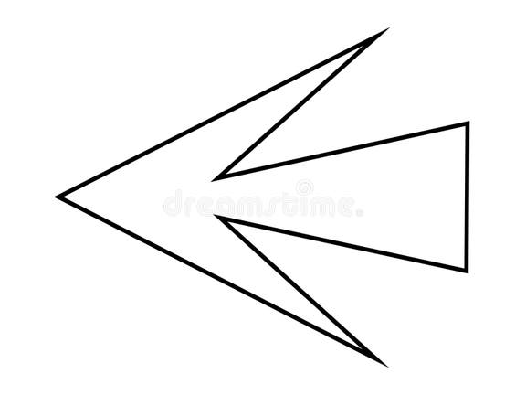 Sharp arrow stock illustration. Illustration of sketch - 371960255
