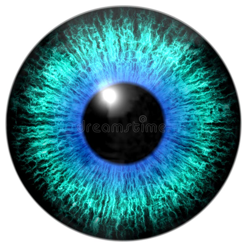 Sharp Attractive Deep Eye Texture 3D 19 Stock Illustration ...