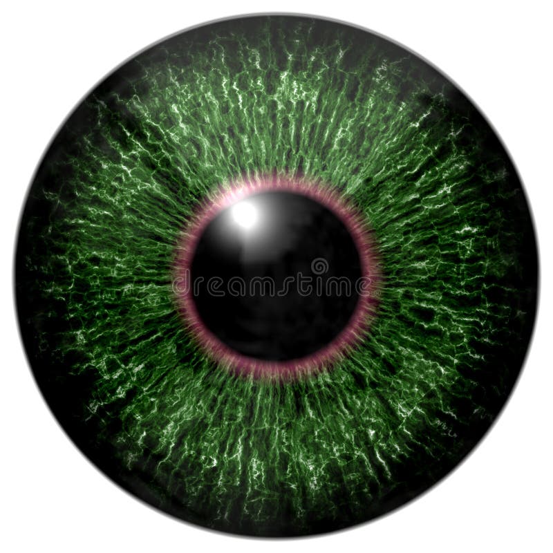 Sharp Attractive Deep Eye Texture 3D 16 Stock Illustration ...