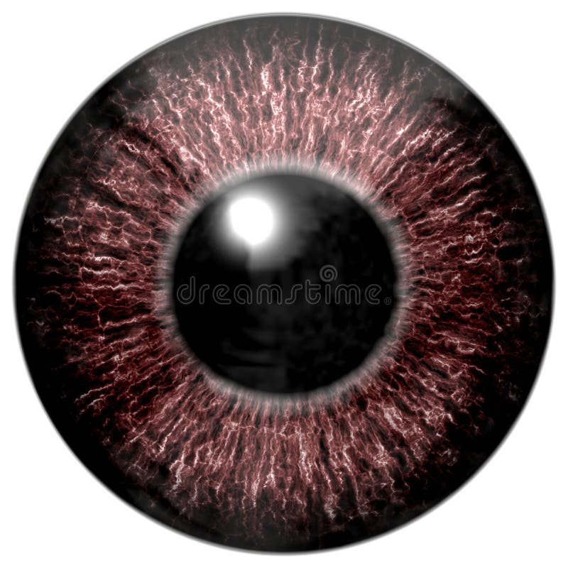 Sharp Attractive Deep Eye Texture 3D 5 Stock Illustration ...