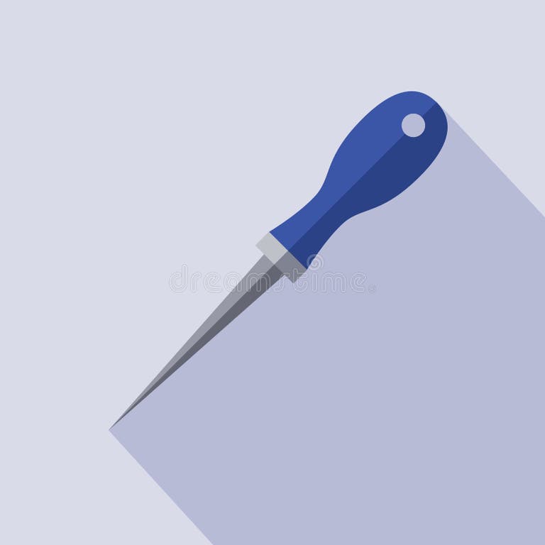 Sharp Awl Tool stock vector. Illustration of bradawl - 89315003