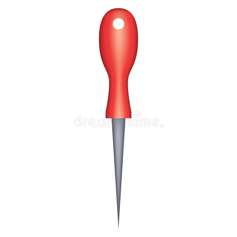 Sharp Awl Tool stock vector. Illustration of equipment - 89314881