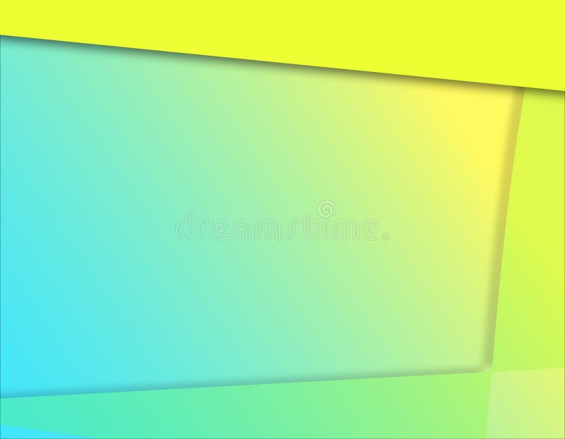 Sharp Background Material Yellow-light Blue Stock Illustration ...