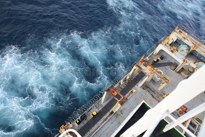 Barbed Wire or Razor Wire Attached To the Ship Hull, Superstructure and ...