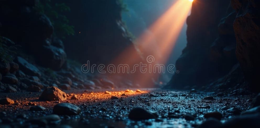 Sharp Beams Cut through Darkness, Highlighting Texture, White, Light ...