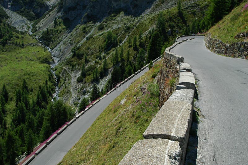 Sharp bend stock photo. Image of climb, cautiousness, caution - 374664