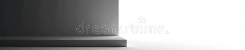 Sharp Black Border on Bright White Wall, Stark Contrast , Clean, Modern ...