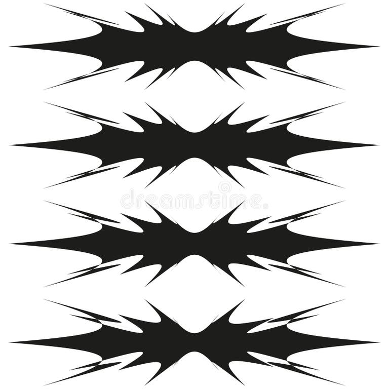 Abstract Spiky Shapes Stock Illustrations – 1,071 Abstract Spiky Shapes ...
