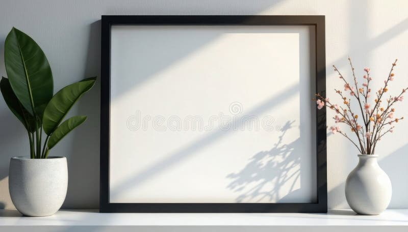 Sharp Black Frame, Clean Lines, Modern Aesthetic, Sharp, Design ...