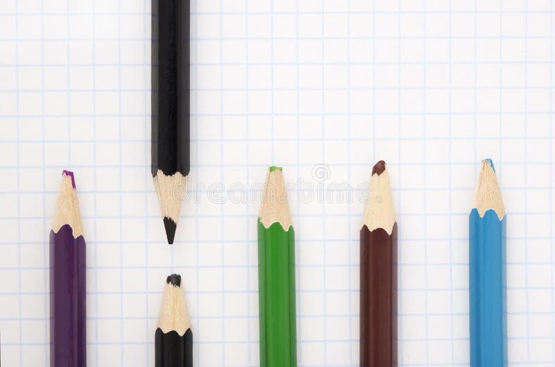 Sharp black pencil stock image. Image of group, dull - 79762033