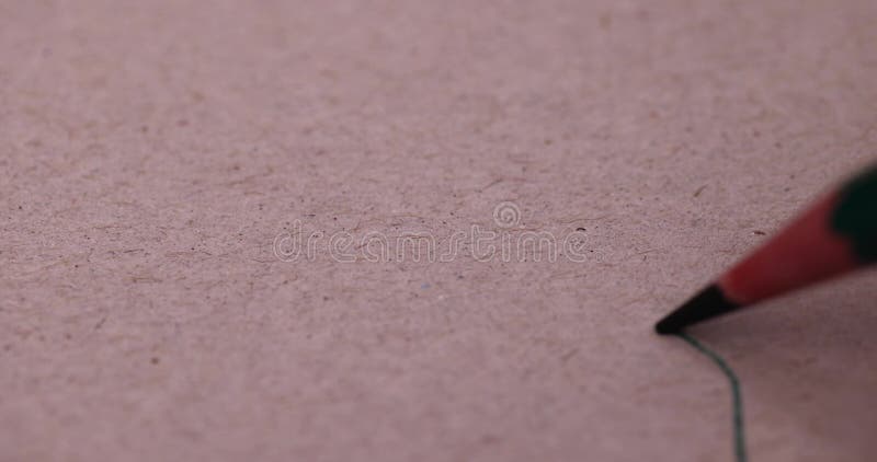 Sharp Black Pencil on Paper Close Up Stock Video - Video of texture ...