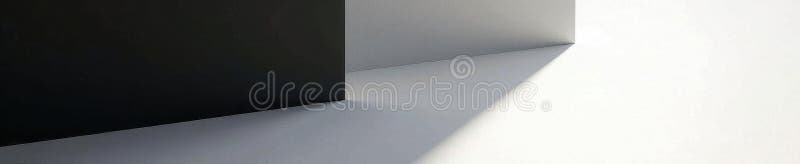 Sharp Black Rectangular Frames Cast Dramatic Shadows on White , Edge ...