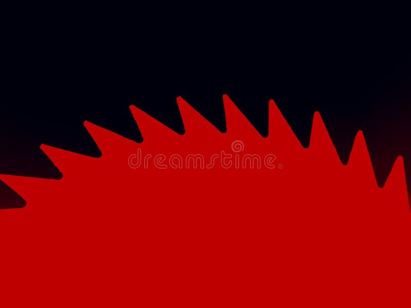 Sharp circular teeth stock illustration. Illustration of craft - 186556720