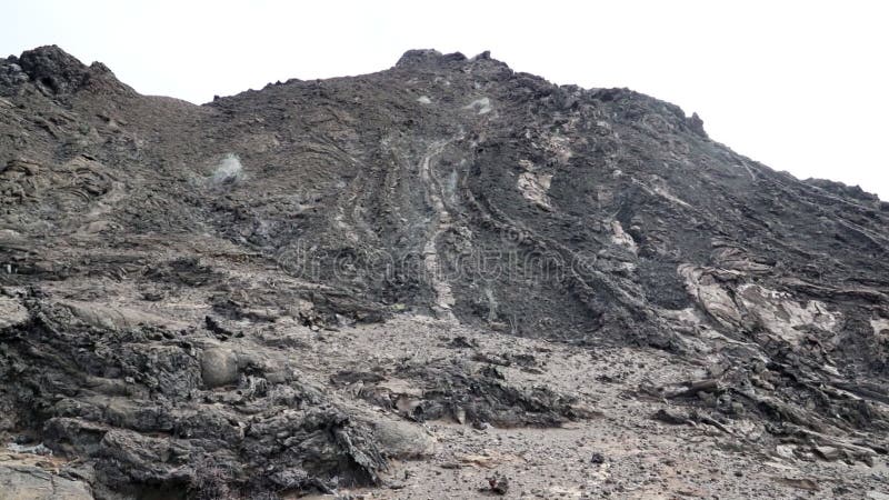 Volcanic Landscape of Bartolome Island, Galapagos Islands. Stock Video ...
