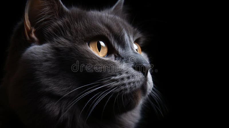 407 Black Cat Plain Background Stock Photos - Free & Royalty-Free Stock ...