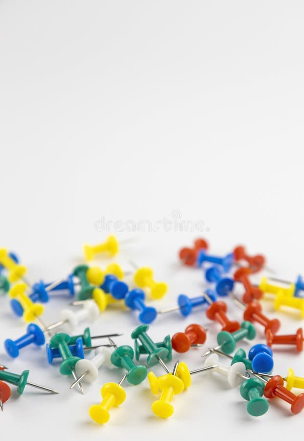 Sharp Coir Buttons.the Concept of Office Pins. Stock Photo - Image of ...
