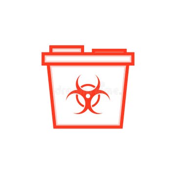 Sharps Container Stock Illustrations – 29 Sharps Container Stock ...