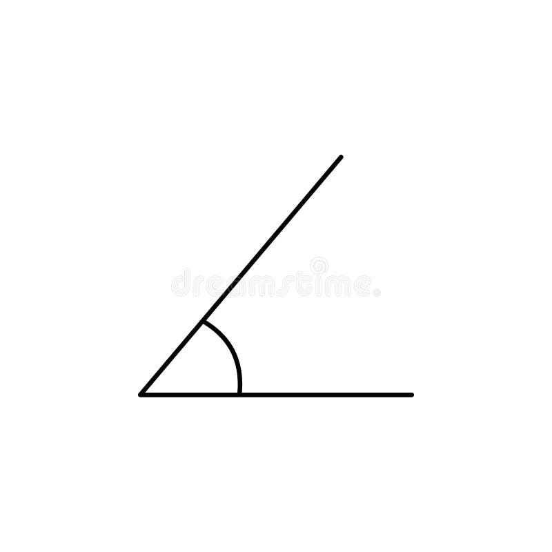 Sharp Corner Icon. Geometric Figure Element for Mobile Concept and Web ...