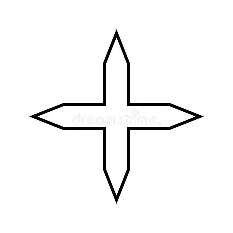 Sharp Cross Stock Illustrations – 9,120 Sharp Cross Stock Illustrations ...