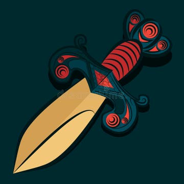 Barbed Wire Dagger Stock Illustrations – 80 Barbed Wire Dagger Stock ...