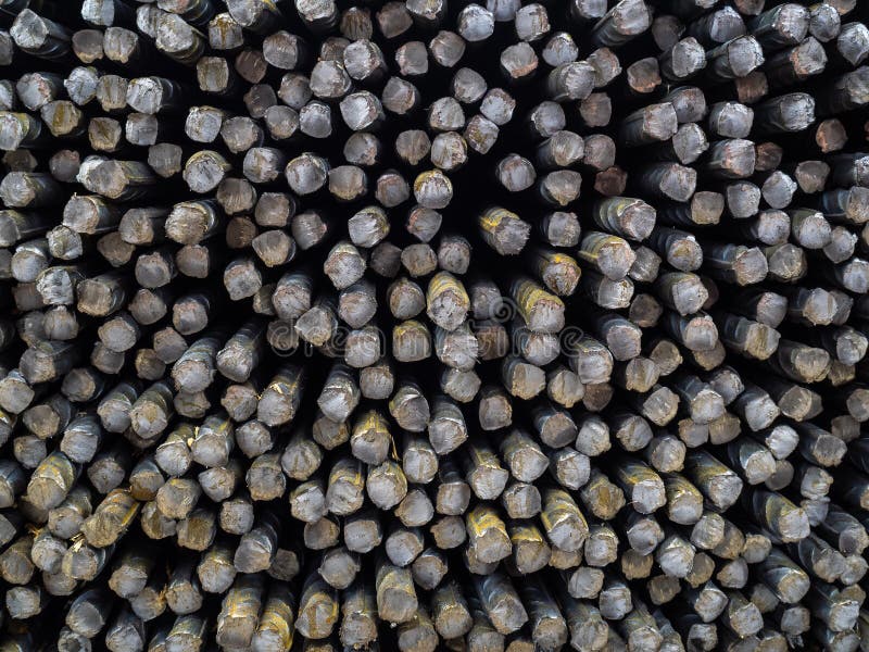 Sharp and Dangerous Metal Rods for Construction. Reinforcement of ...