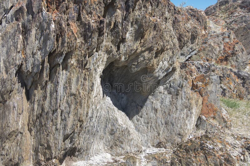 Sharp and dangerous rocks stock image. Image of white - 109877349