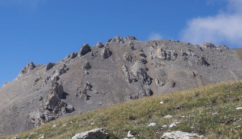 Sharp and dangerous rocks stock image. Image of white - 109877349