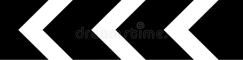 Sharp Deviation of Route To Left Traffic Sign Stock Vector ...