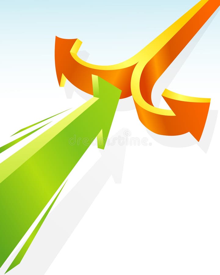Arrow Splitting Stock Illustrations – 105 Arrow Splitting Stock ...