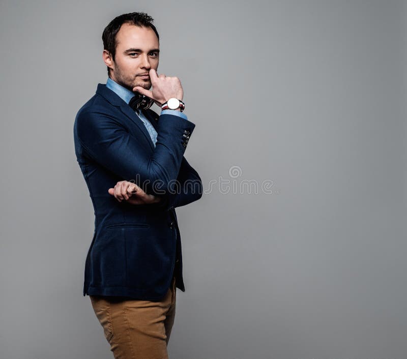 Sharp dressed fashionist stock photo. Image of isolated - 53376750