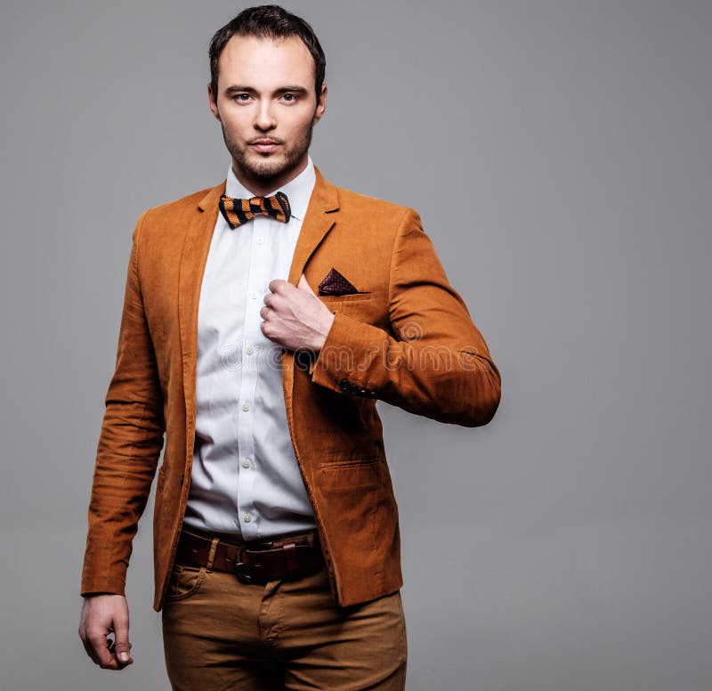 Sharp Dressed Fashionist Wearing Jacket Stock Photo - Image of business ...