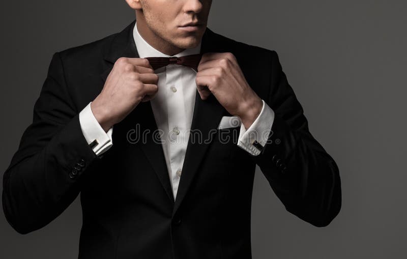 Sharp Dressed Fashionist Wearing Jacket Stock Image - Image of fashion ...
