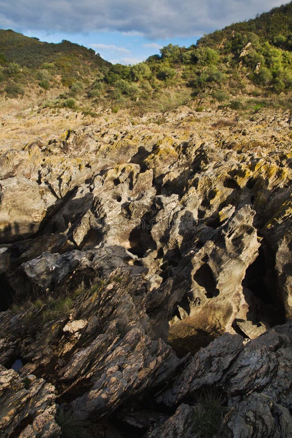 Sharp edge rocks stock photo. Image of country, texture - 23608788