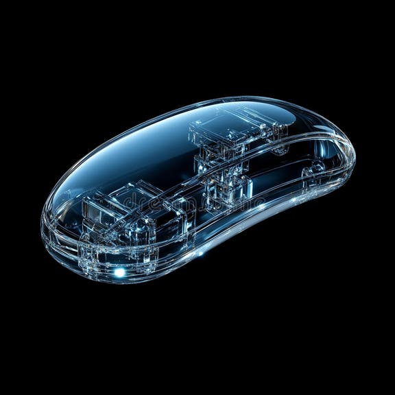 Transparent 3D Cursor Icon Floating Stock Illustration - Illustration ...