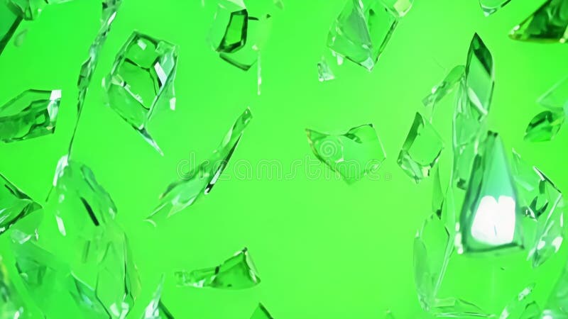 The Sharp Edges of the Broken Glass Reflect the Shock and Chaos of the ...