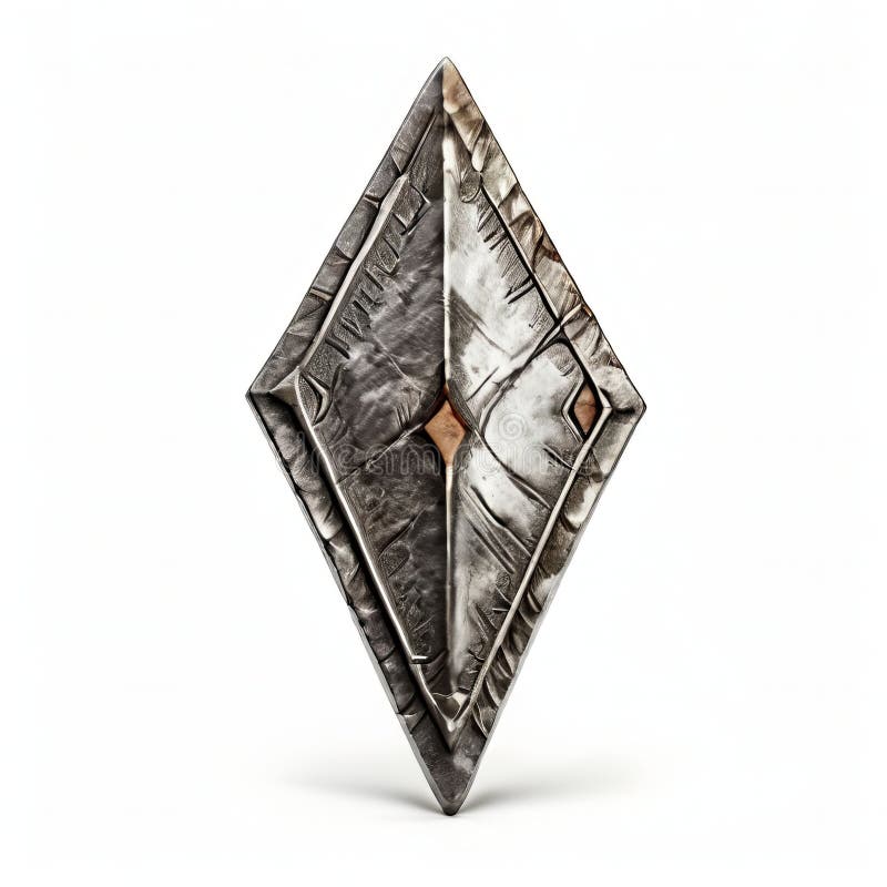 Sharp Flint Arrowhead with a Finely Crafted Tip Used by Ancien Stock ...