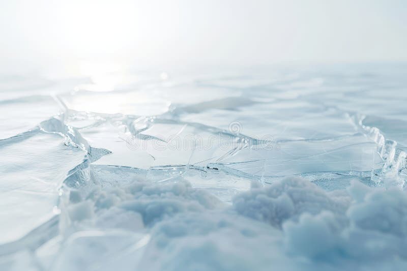 Sharp Glass Shards Scattered Across a Smooth Surface Concept Broken ...