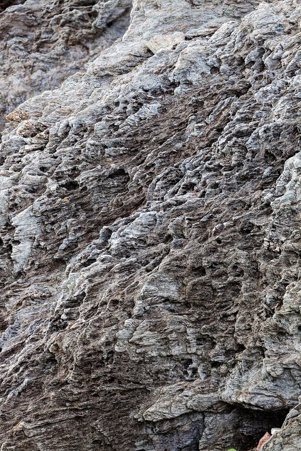 Sharp Gray Rocks on the Beach Stock Image - Image of brown ...