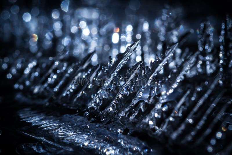 Sharp ice macro stock photo. Image of background, concept - 67755860